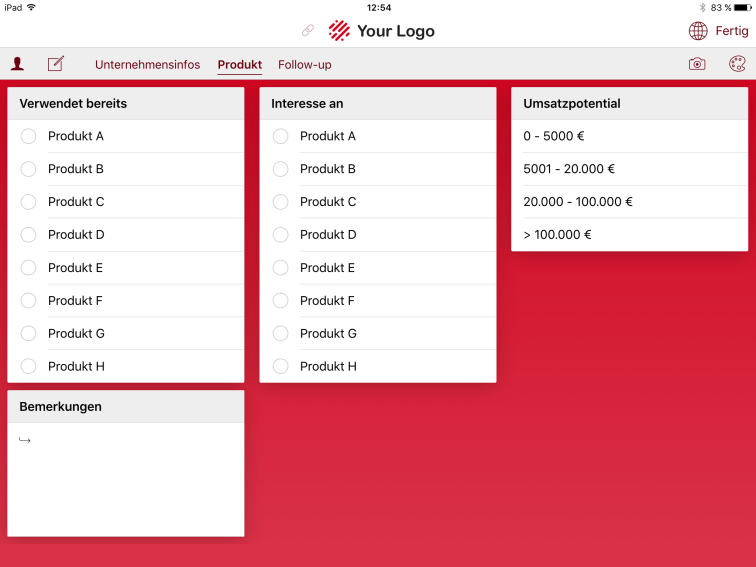 Digitale Messeleaderfassung mit snapAddy VisitReport | snapAddy