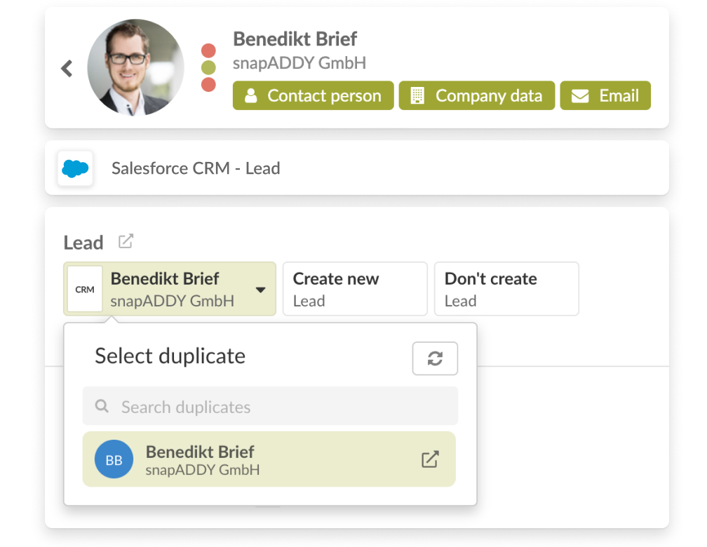snapAddy for Salesforce | snapAddy