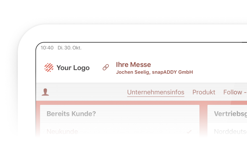 Configuratore di modelli per i report di visita digitali | snapAddy