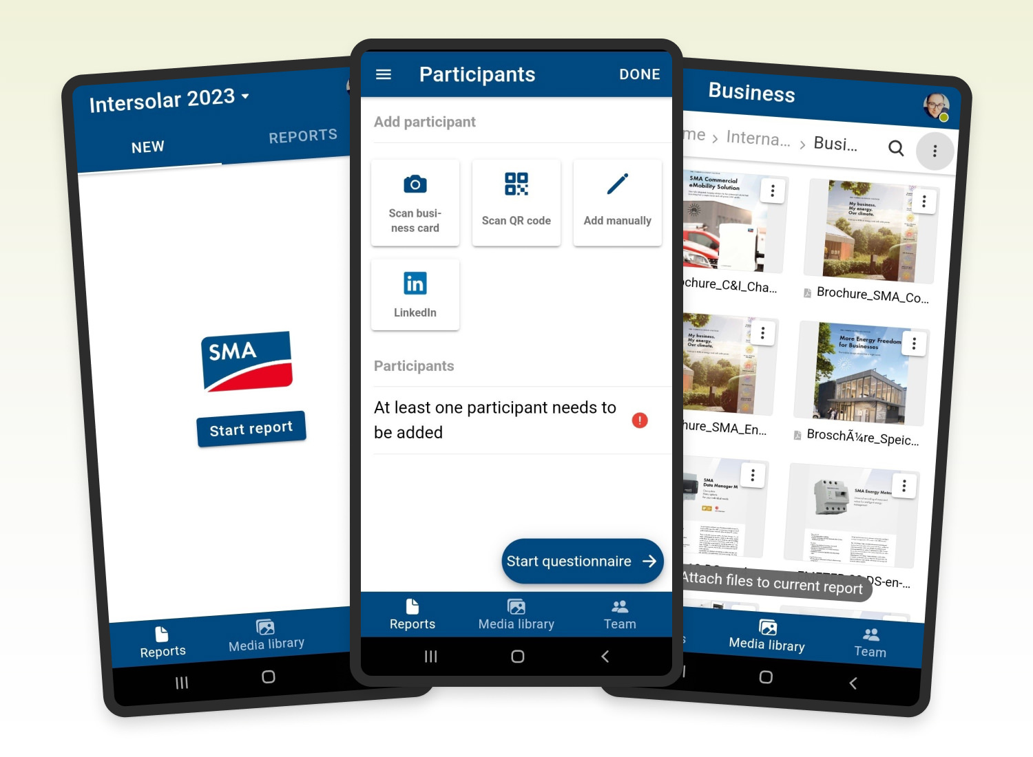 Lead-App für den Vertrieb auf Messen: snapADDY & SMA Solar Technology ...